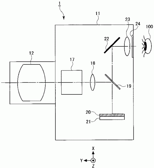 Nikon's patent for a hybrid viewfinder (OVF & EVF) - Nikon Rumors