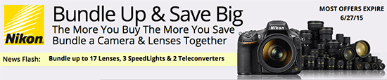 The new Nikon rebates for June include a wider selection of lenses and ...
