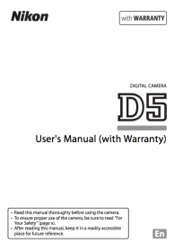 Nikon D5 manual, NEF Codec now available for download, first D5 sold in ...