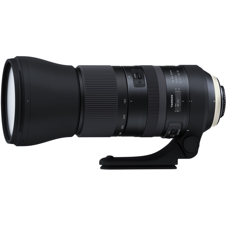 Tamron SP 150 600mm F 5 6 3 Di VC USD G2 Lens Two Teleconverters