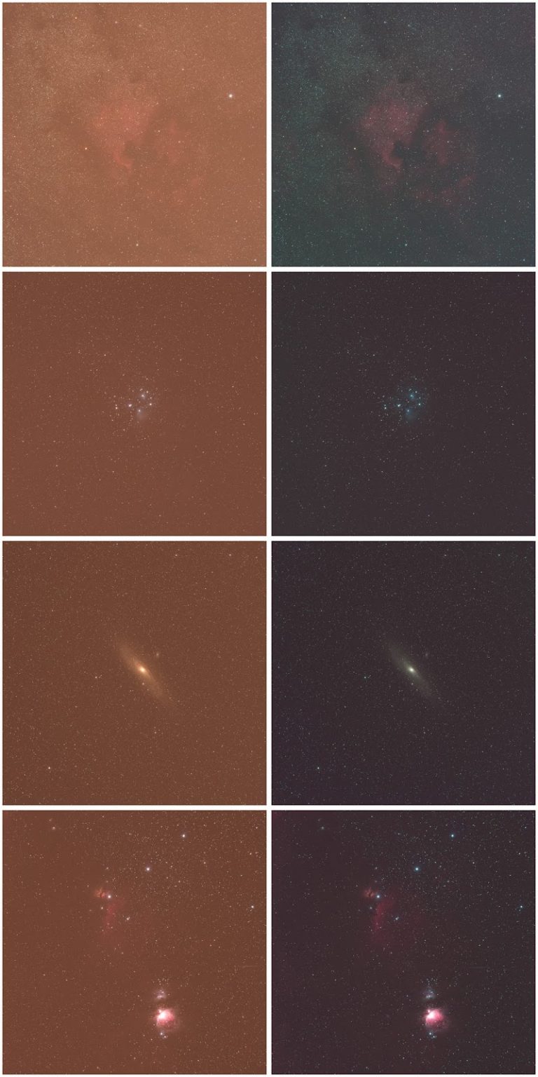 Light pollution clip-on filter for full frame Nikon DSLR cameras ...