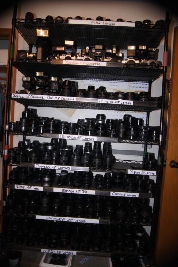 This camera and lens collection contains 1750 pieces and can be yours ...