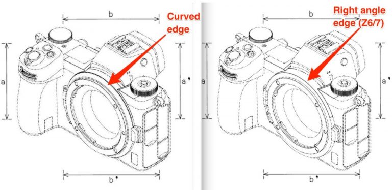 Nikon mirrorless camera design patents interpretations - Nikon Rumors