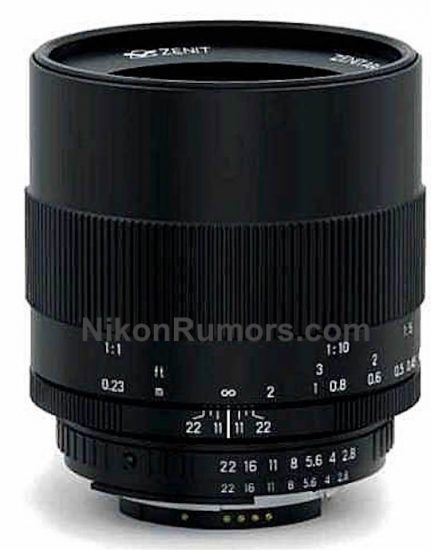 Rumored Zenit lenses for Nikon - Nikon Rumors