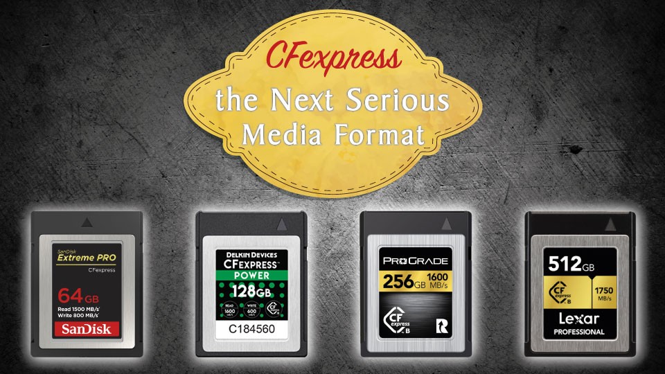 New: Transcend CFexpress Type B memory cards (with a list of all ...