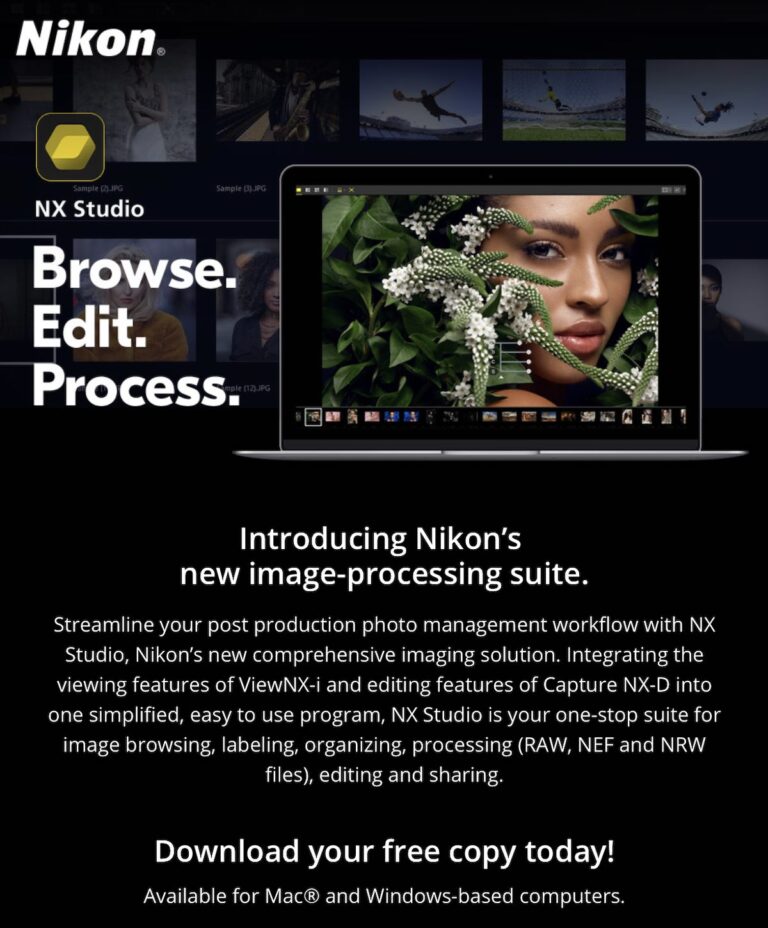 Nikon releases NX Studio: a new free software for viewing and editing ...