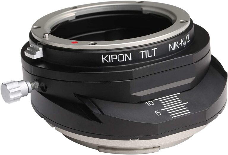 Kipon tilt adapter for Nikon F-mount lens to Nikon Z mirrorless camera ...