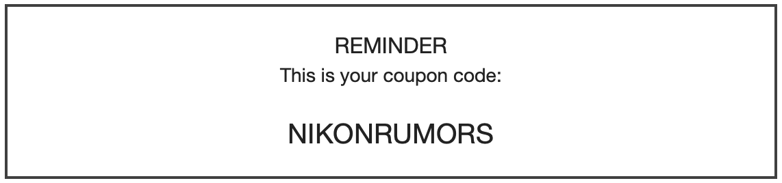 Exclusive coupon code: 30% off all ON1 products - Nikon Rumors