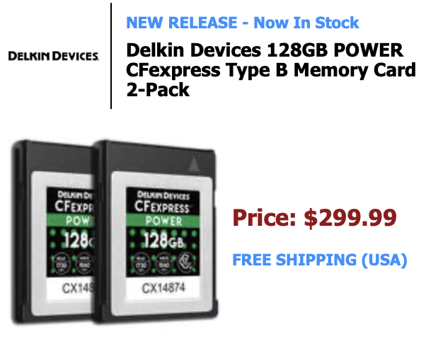CFexpress memory cards sales and new releases - Nikon Rumors