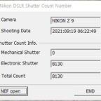 Nikon Shutter Count Software (free)) Archives - Nikon Rumors