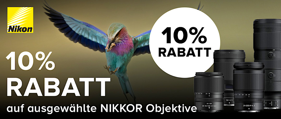 Nikon's 10% instant discount lens promotion started in Europe - Nikon ...