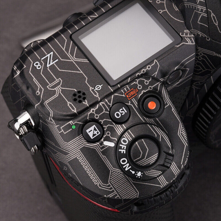 The first Nikon Z8 camera skins are already available online ...