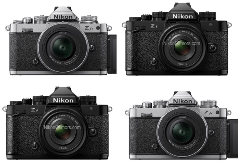 Here is the first leaked press photo of the upcoming Nikon Zf camera ...