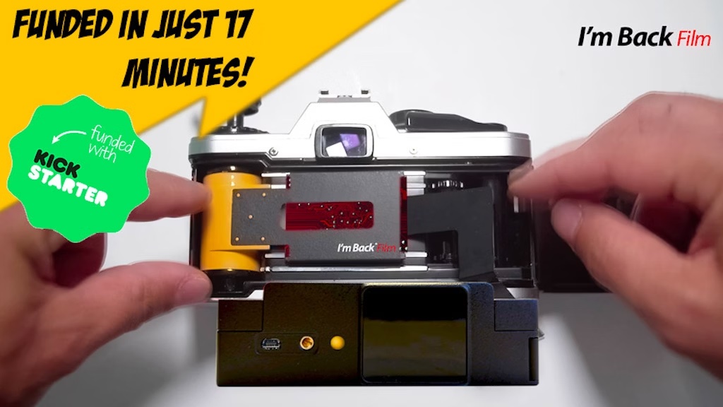 New on Kickstarter: “I’m Back Film” 20MP digital film cartridge for ...