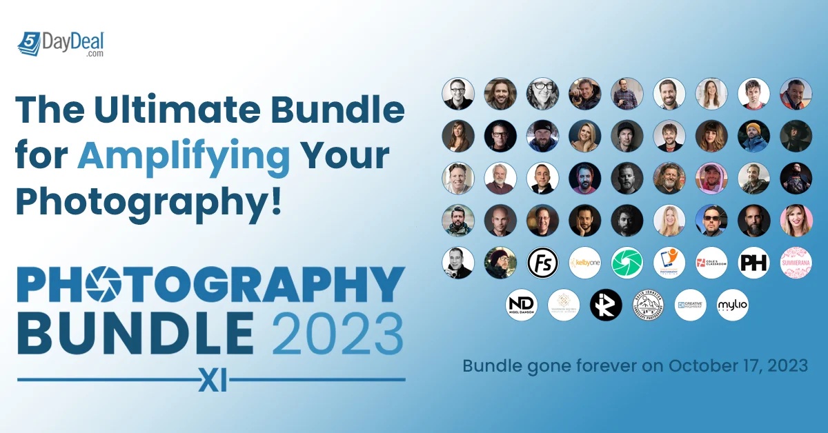 The new 2023 5DayDeal Photography Bundle is now available: $2,000 value ...
