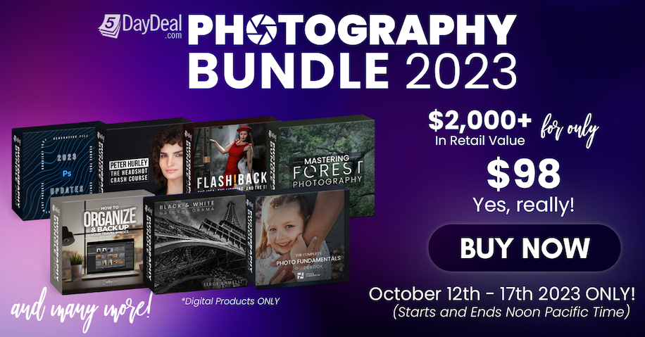The new 2023 5DayDeal Photography Bundle is now available: $2,000 value ...