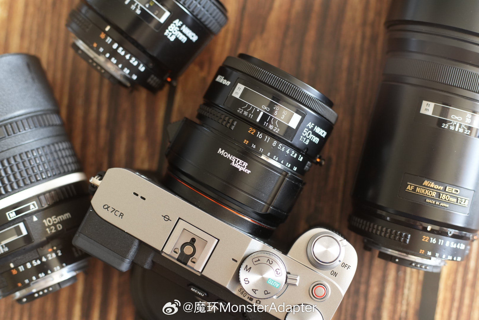 MonsterAdapter is developing a new LA-FE2 lens adapter (F to E mount) with AF support for older ...