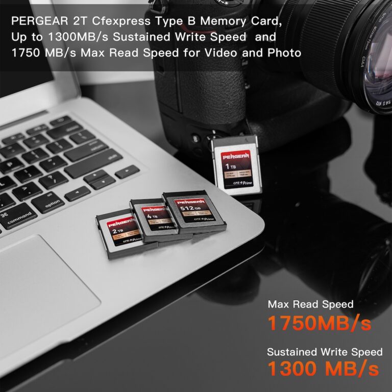Pergear released new CFExpress Type B memory cards now with Nikon Z8 8K ...