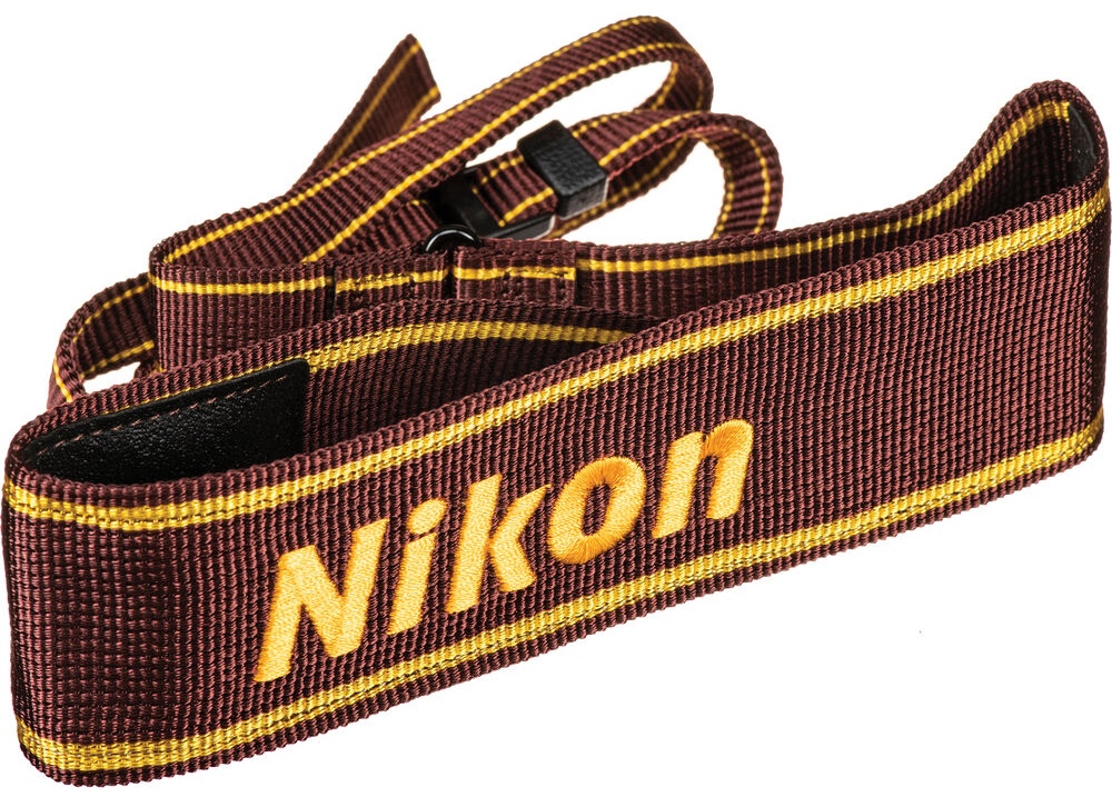 You need this rare red wine-colored Nikon AN-6W wide camera strap for ...