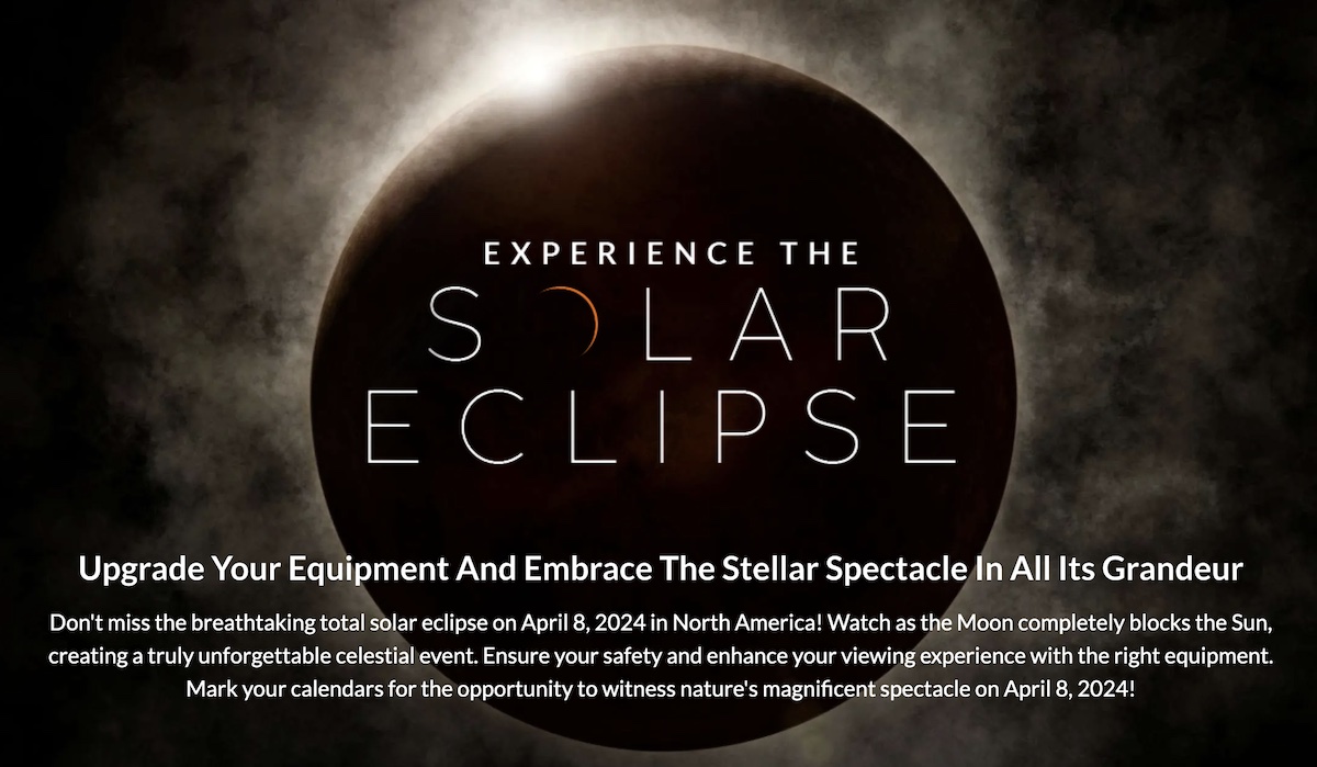 Get ready for capturing the 2024 Total Solar Eclipse – Seriously ...