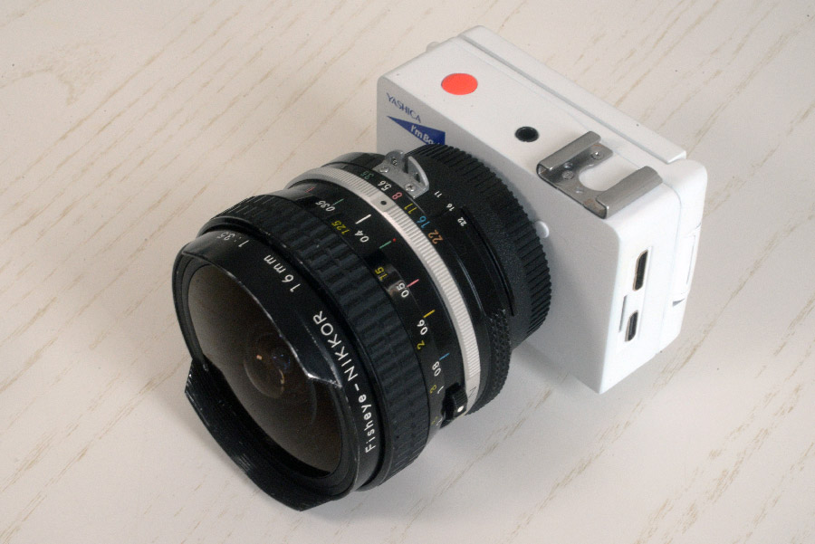 You can mount Nikon lenses to this new Yashica Micro camera (the ...