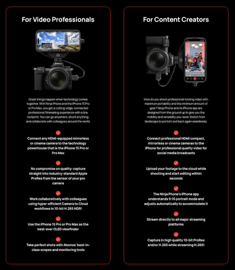 Now your phone can be a Ninja too: Atomos announces the Ninja phone ...