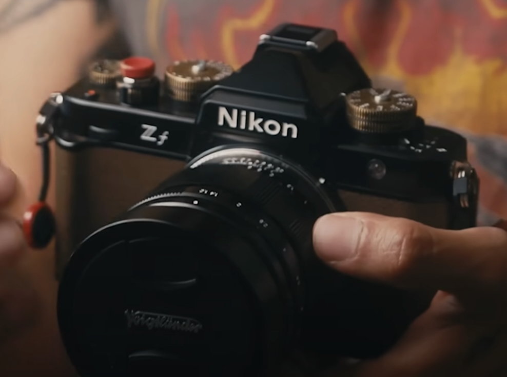 This Nikon Zf camera with sanded knobs looks amazing - Nikon Rumors