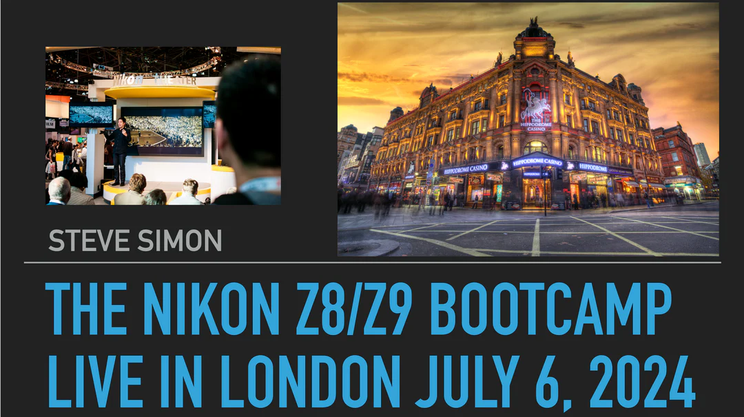 Upcoming Nikon Z6III/Zf/Z8/Z9 bootcamp and online classes by Steve Simon from PhotoEducate ...