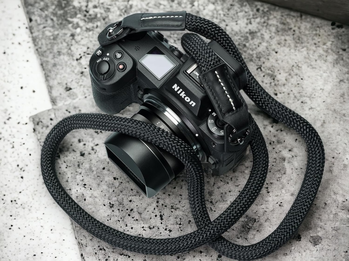 Deal of the day: Vi Vante sheetline black rope camera strap with Nappa ...