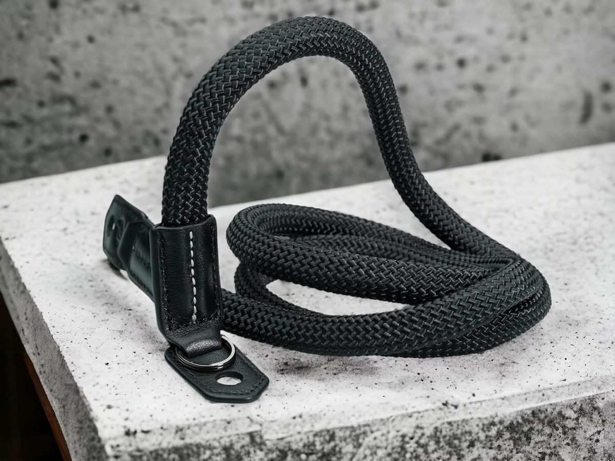 Deal of the day: Vi Vante sheetline black rope camera strap with Nappa ...
