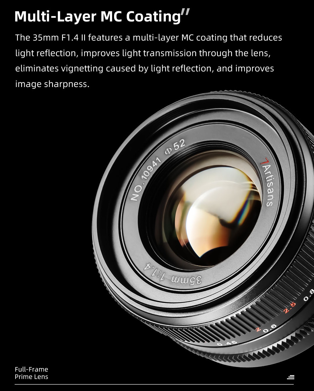 Just announced: new 7Artisans 35mm f/1.4 III full-frame manual focus lens for Nikon Z-mount ...