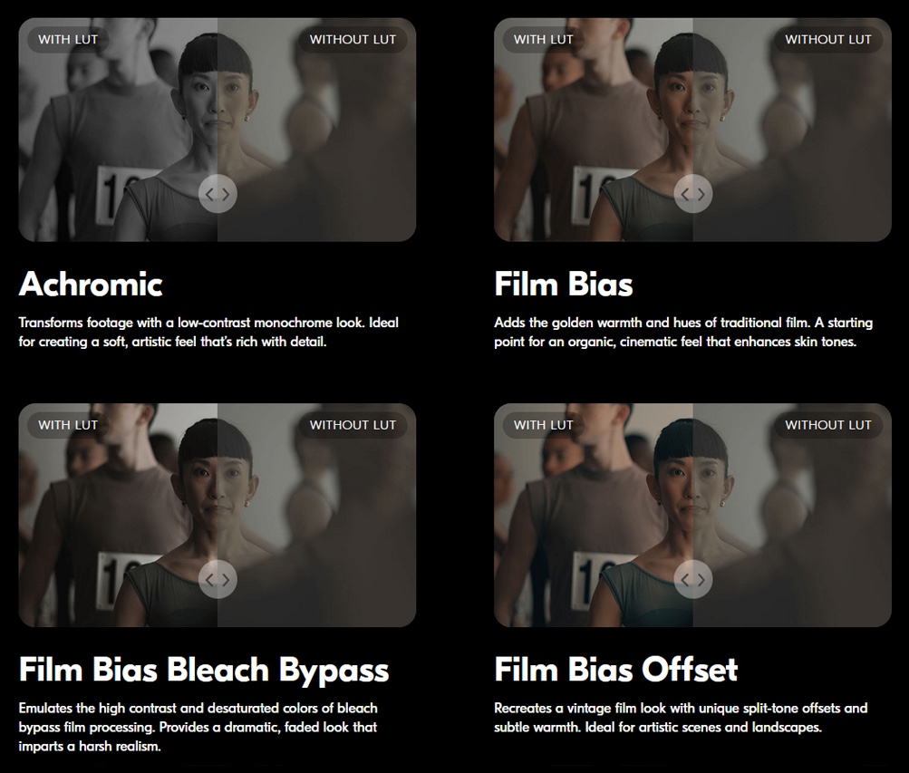 Nikon released four new free LUTS for N-Log created with RED - Nikon Rumors