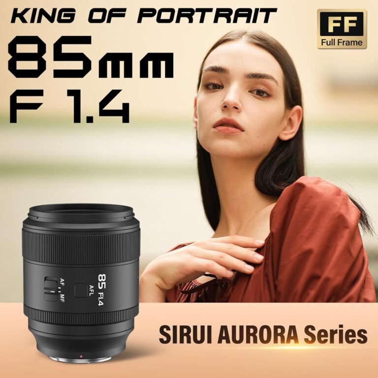 New Sirui Aurora 85mm f/1.4 full-frame autofocus lens for Nikon Z-mount officially announced ...