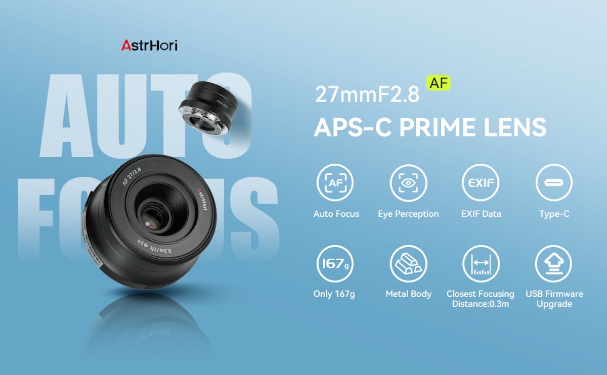 Just announced: new Astrhori AF 27mm f/2.8 lens for Nikon Z-mount ($126) - Nikon Rumors
