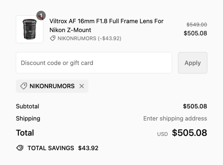 Now in stock: Viltrox E-Z AF lens adapter (Sony E lens to Nikon Z ...