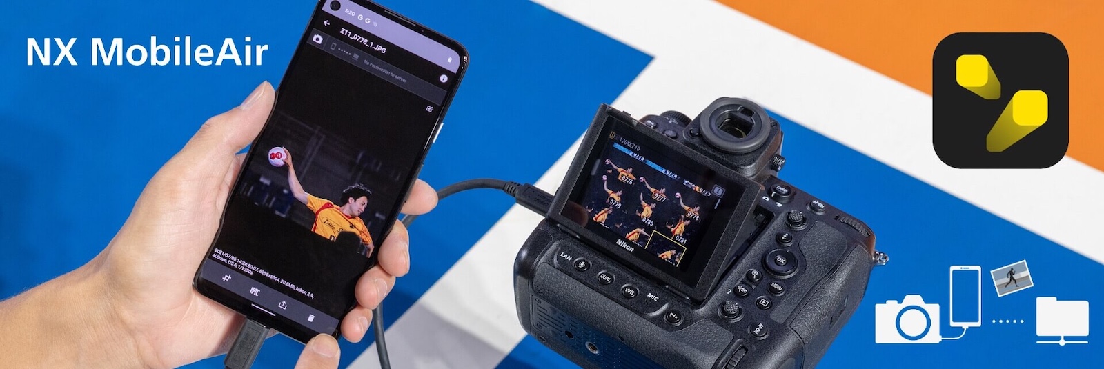 The Nikon NX MobileAir app now supports Frame.io for the Nikon Z9, Z8, and Z6III cameras ...