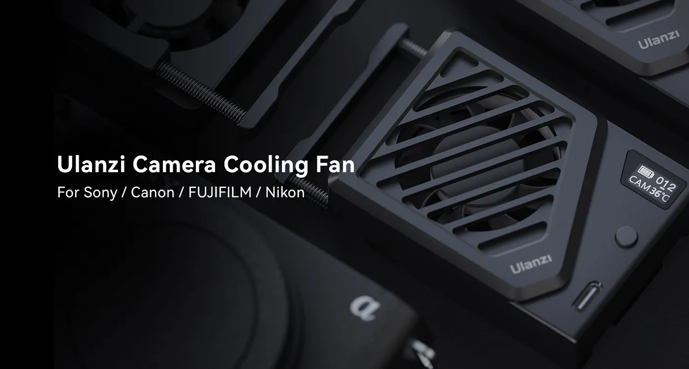 The Ulanzi camera cooling fan is now compatible also with the Nikon Z30 ...