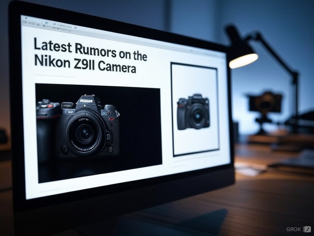 Brace yourself for a wave of AI-generated Nikon rumors, where scammers are too lazy to even ...