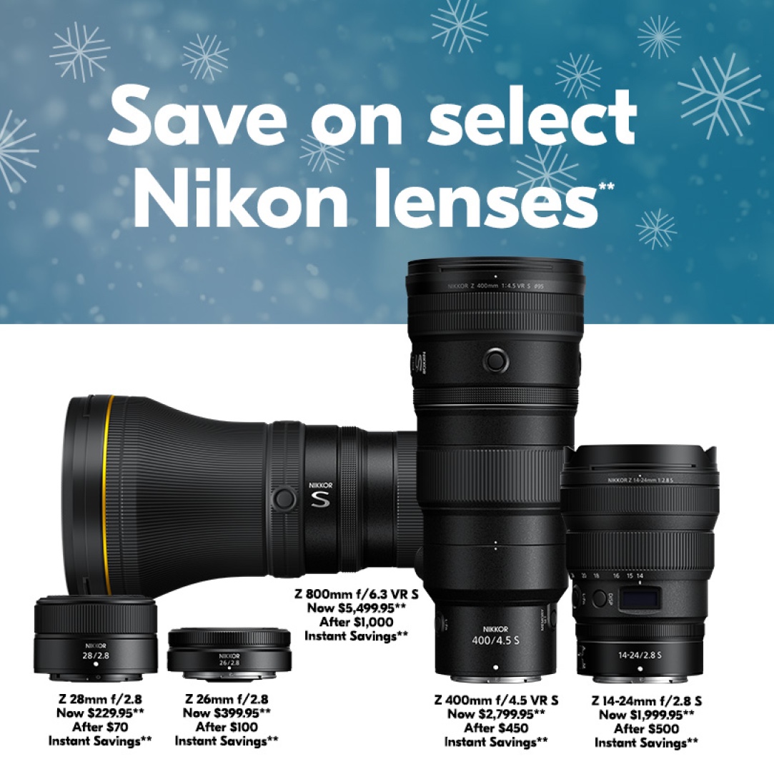 Full list of discounted Nikkor Z lenses by Nikon USA for January - Nikon Rumors