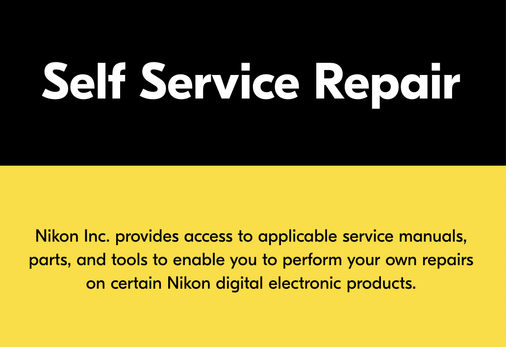 Nikon released the repair manual for the Z50II camera (Nikon Self Service Repair) - Nikon Rumors