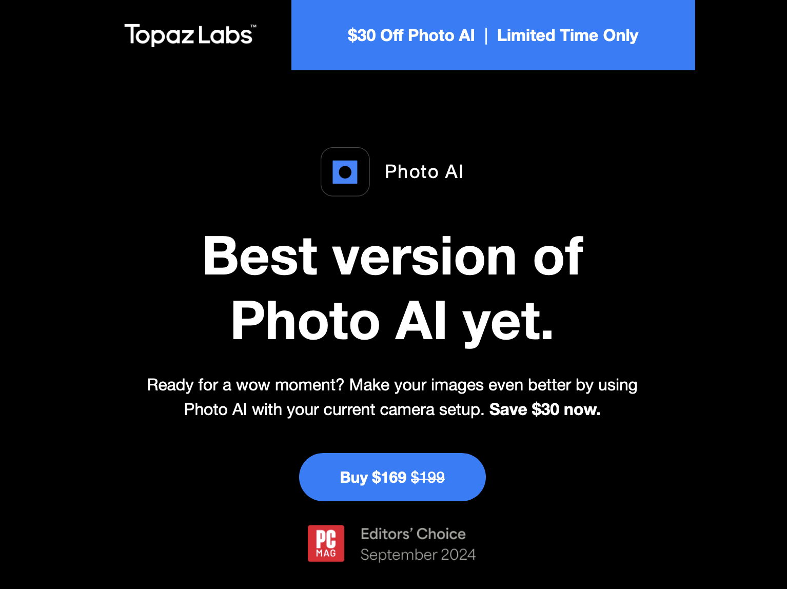 Topaz Labs Photo AI is on sale ($30 off) - Nikon Rumors
