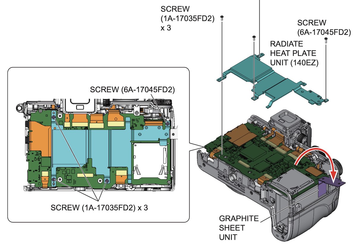 Nikon released the repair manual for the Z50II camera (Nikon Self ...