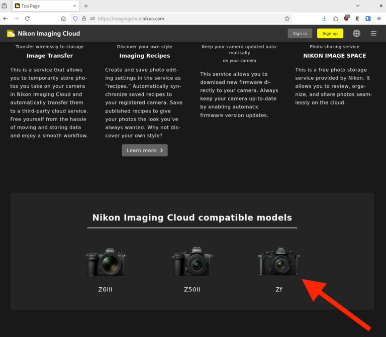 Nikon USA confirms Imaging Cloud compatibility for additional camera ...