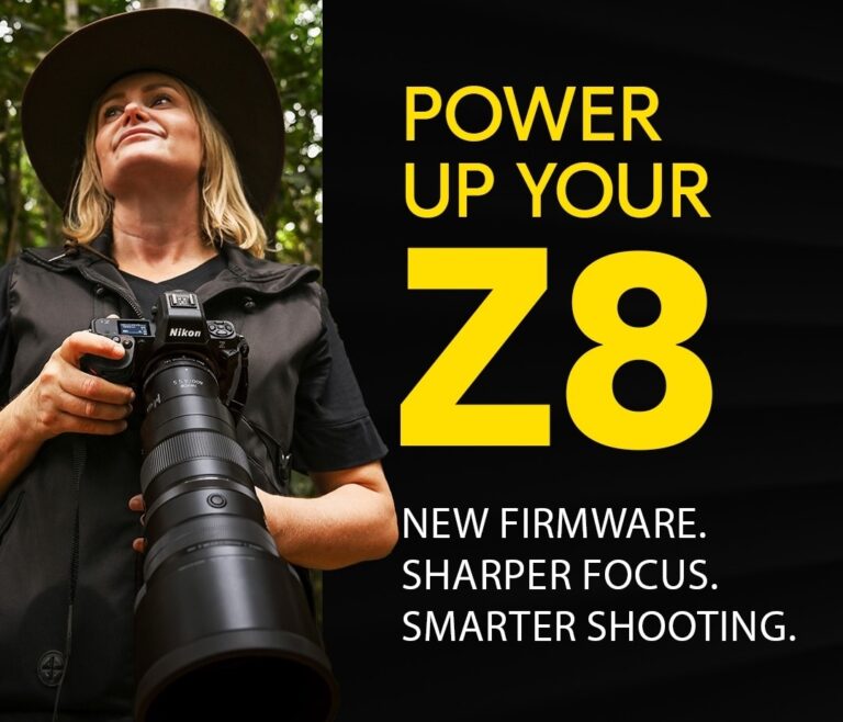 Major Nikon Z8 firmware update version 3.00 announced: world’s first combined pixel shift with ...
