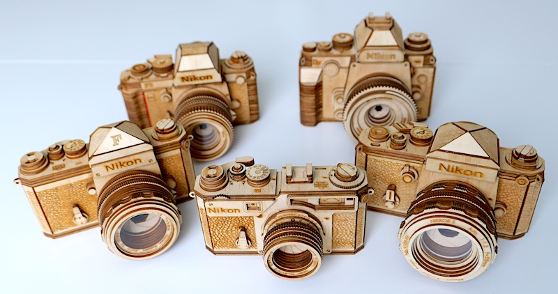 New Nikon F F2 F3 SP Df wooden camera replica 1:1 models for sale ...