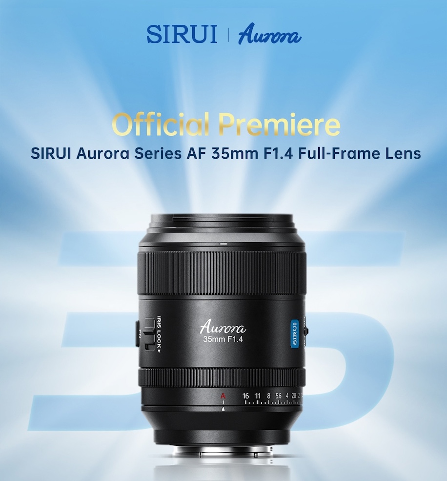 Sirui Aurora 35mm f/1.4 full-frame autofocus lens for Nikon Z-mount ...