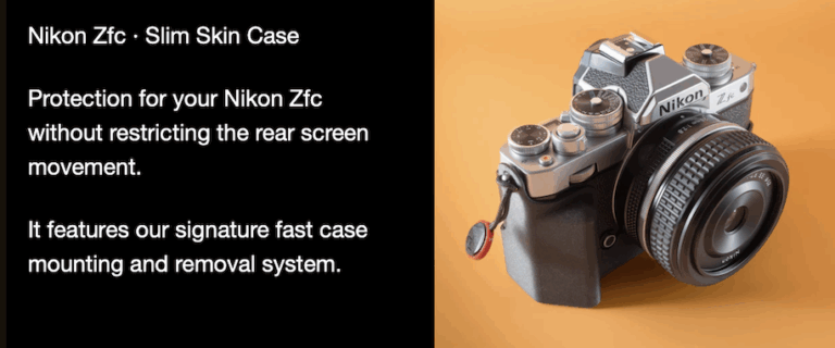 AkaraLabs released new "Slim Skin" cases for the Nikon Zf and Zfc ...