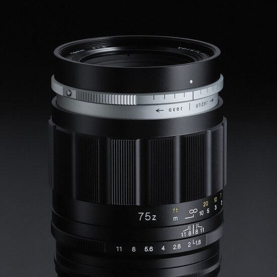 New Voigtlander Portrait Heliar 75mm f/1.8 lens with bokeh control ring ...