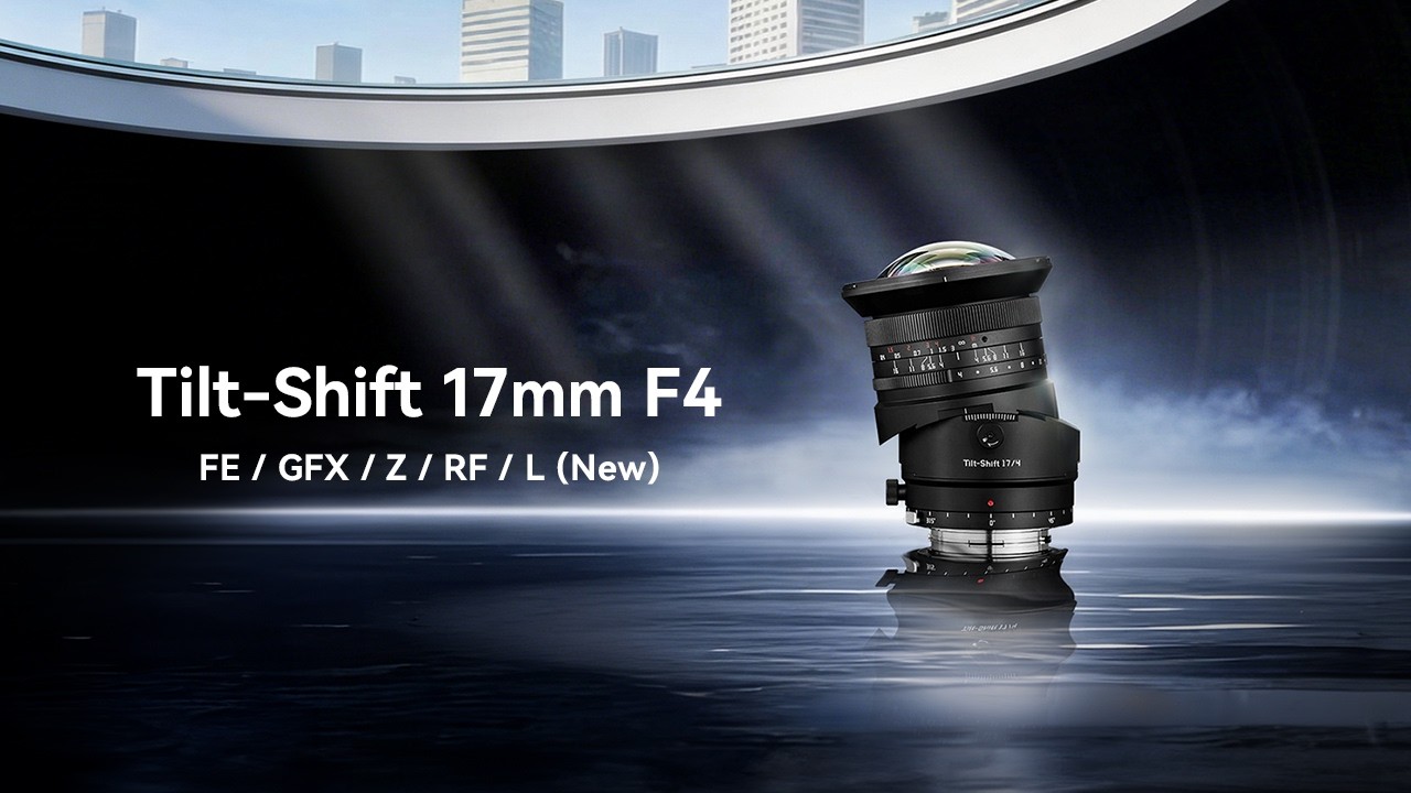 TTartisan announced a new 17mm f/4 tilt-shift lens for Nikon Z-mount ...